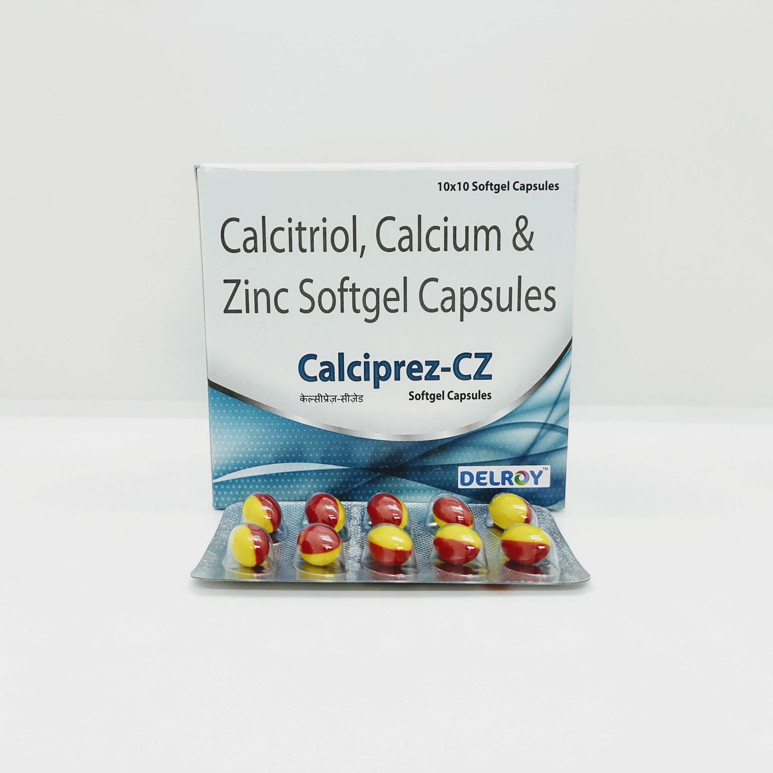 Calciprez-CZ Softgel Capsules | Calcitriol, Calcium & Zinc