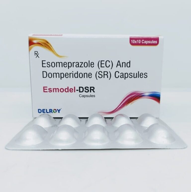 Esmodel-DSR Capsule | Esomeprazole 40mg & Domperidone 30mg SR